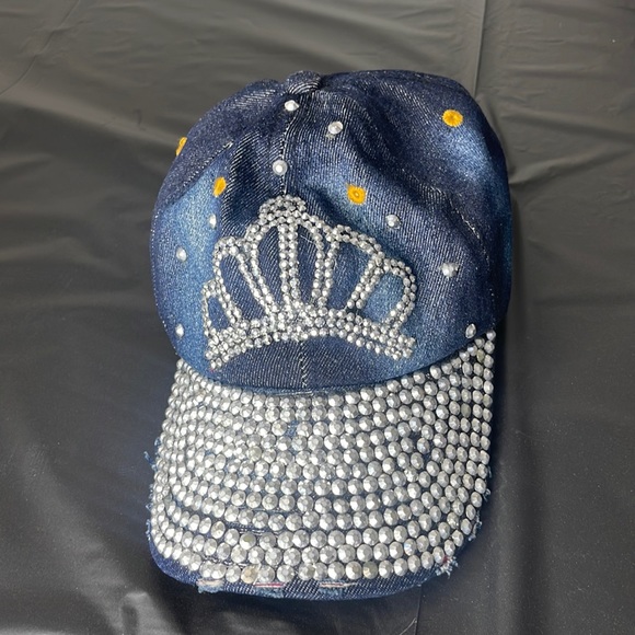 Other | Nice Vintage Styled Bedazzled Hat | Poshmark